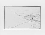 Mary Newbold Sargent | Mountains of Naphtali (?) (from Sketchbook) | American | The Metropolitan ...