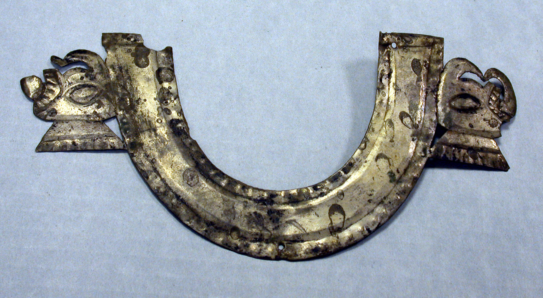Hammered Silver Arc Ornament | Chimú | The Metropolitan Museum of Art