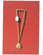 Necklace of plaited straw chain with spheres | Songhay | The ...