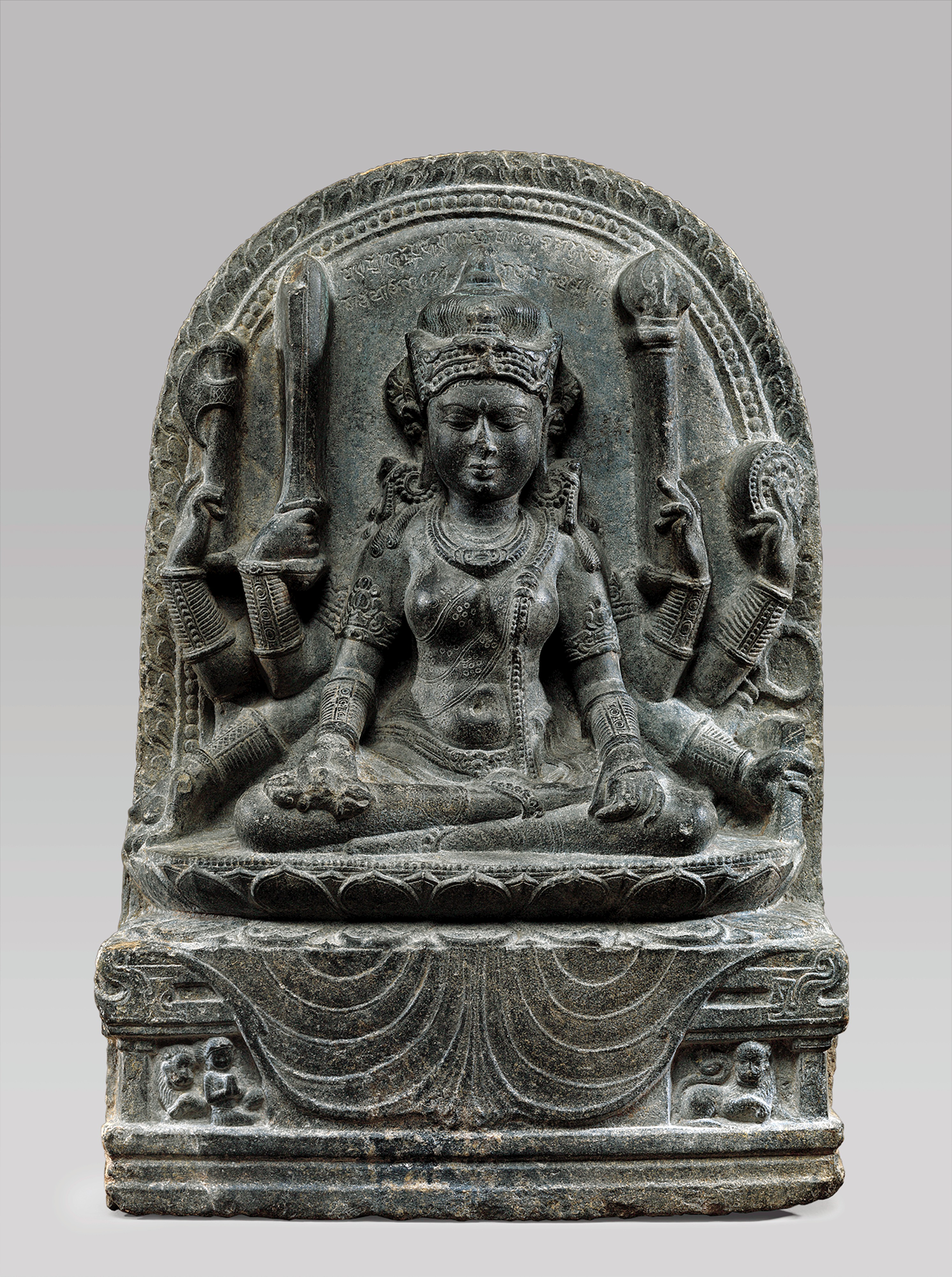 Mahapratisara, the Buddhist Protectress - India, Bihar - Pala period ...