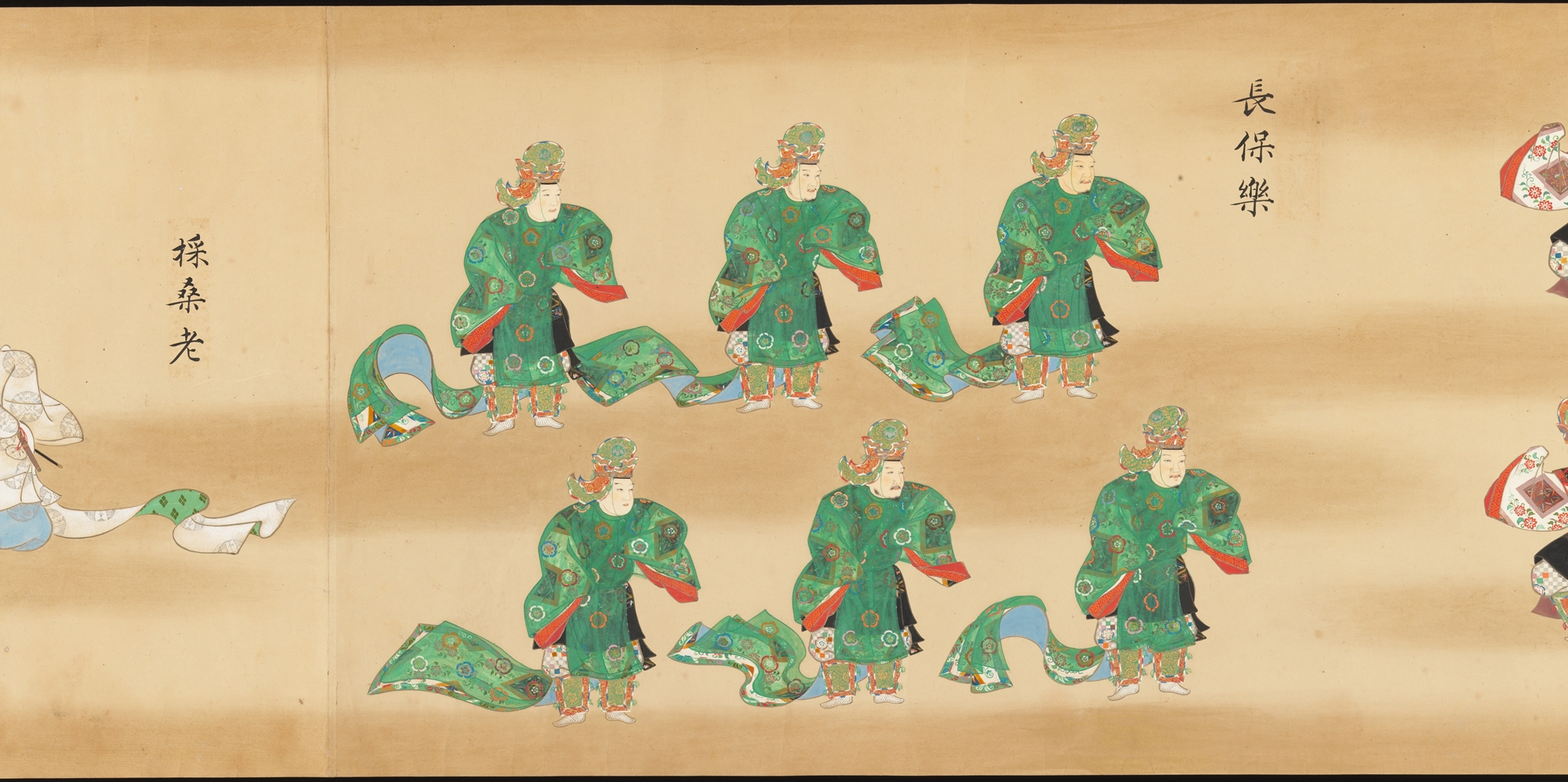 Bugaku Imperial Court Dance - Japan - Edo period (1615–1868) - The ...