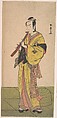 Katsukawa Shunshō 勝川春章 | Ichikawa Bennosuke as a Man in Komuso Attire ...