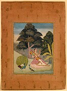 Ruknuddin | Kedar Ragini: Folio from a ragamala series (Garland of ...