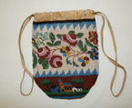 Drawstring bag | American | The Metropolitan Museum of Art