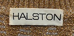 Halston | Evening ensemble | American | The Metropolitan Museum of Art