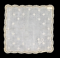 Handkerchief | probably French | The Metropolitan Museum of Art