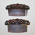 Side comb | American or European | The Metropolitan Museum of Art