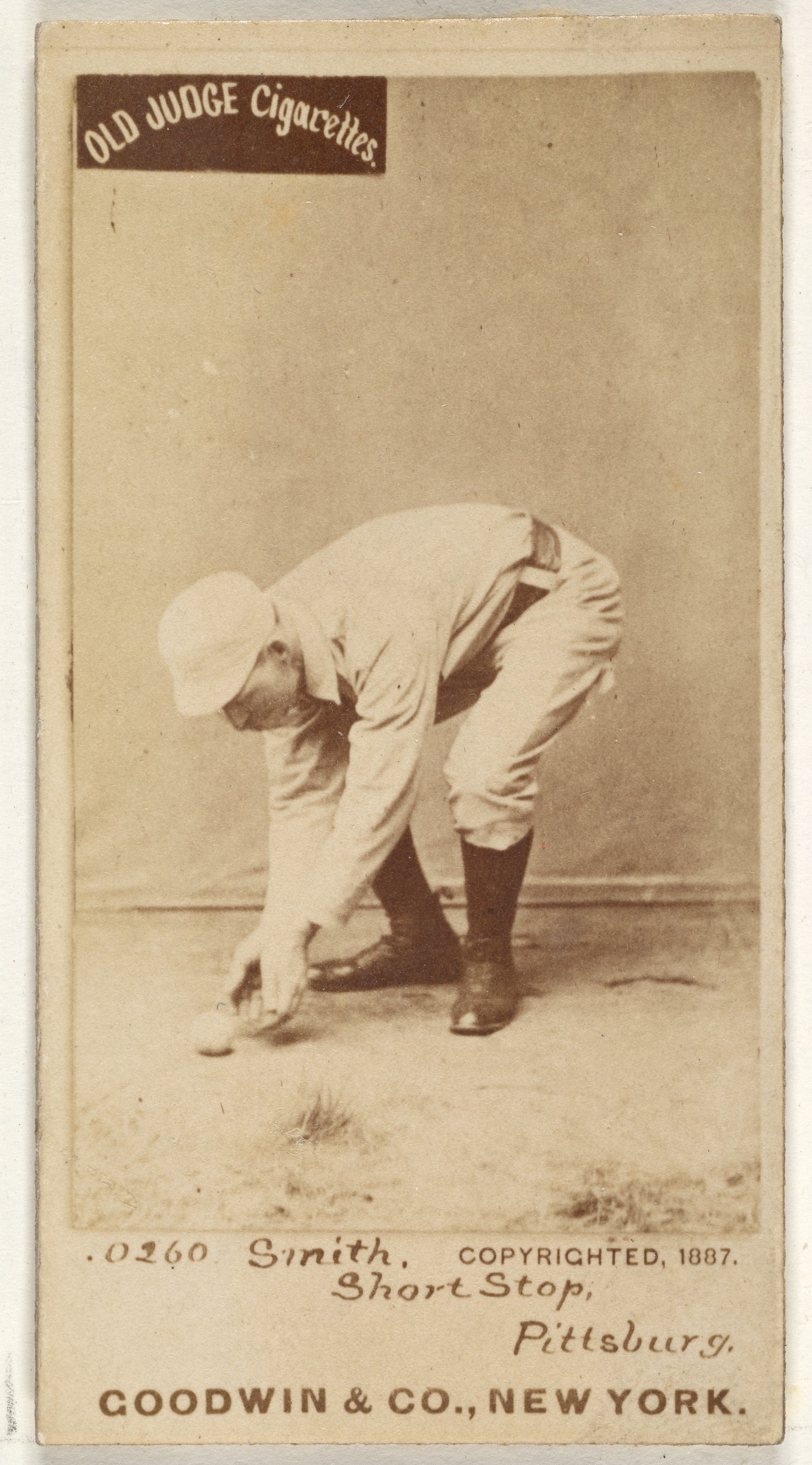 Issued by Goodwin & Company | Charles Marv "Pop" Smith, Shortstop ...