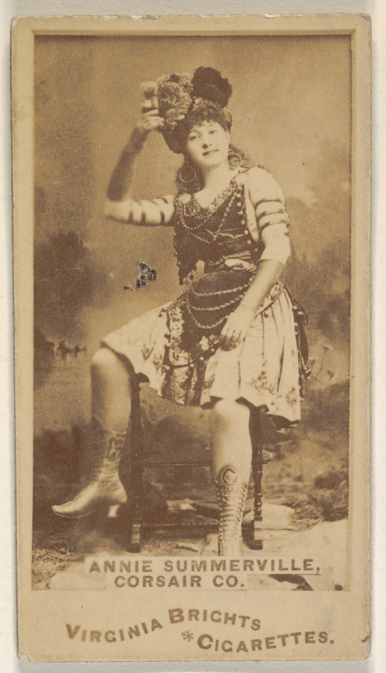 Issued by Allen & Ginter | Annie Summerville, Corsair Co., from the ...