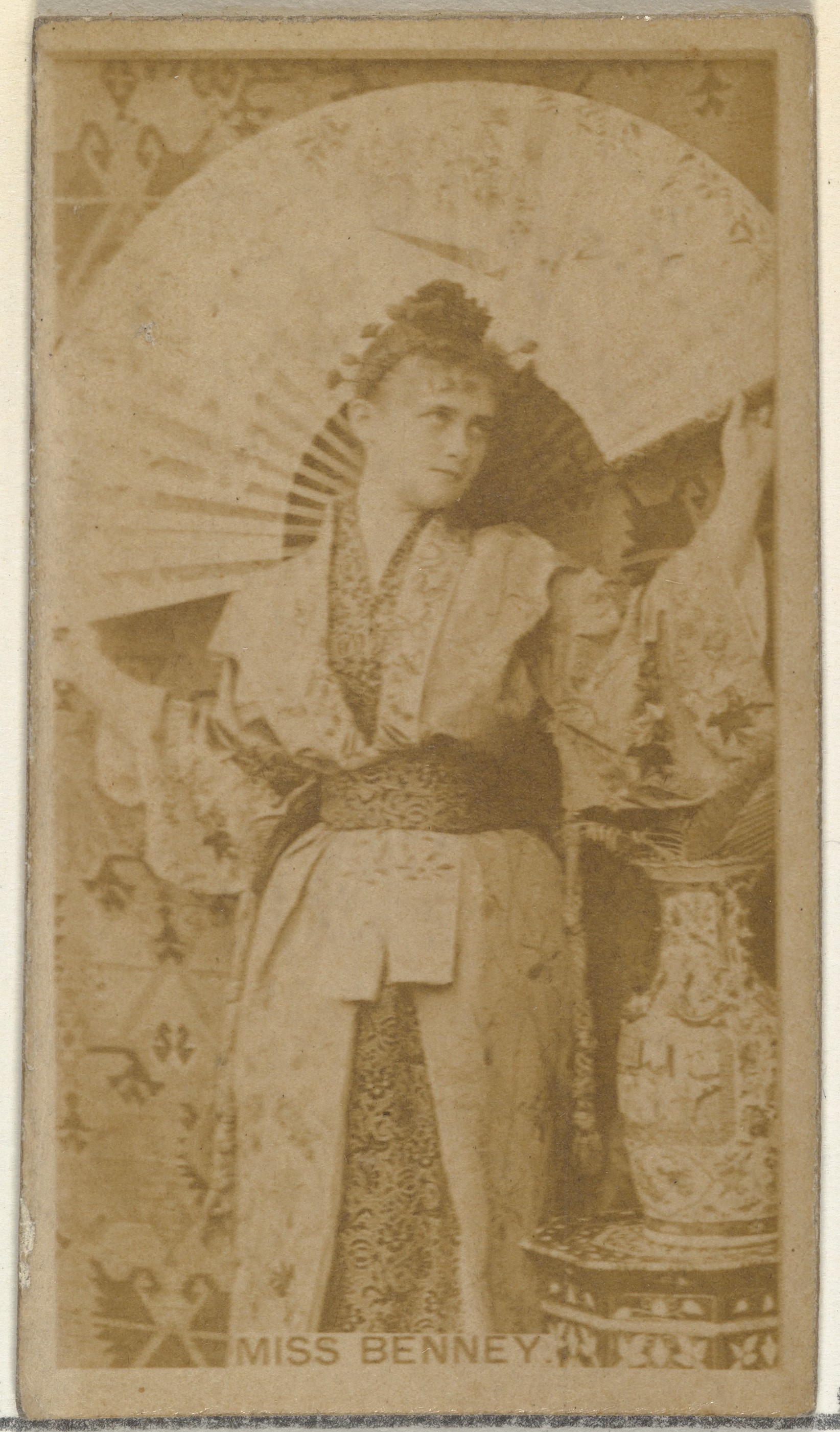 Issued by W. Duke, Sons & Co. | Miss Benney, from the Actors and ...