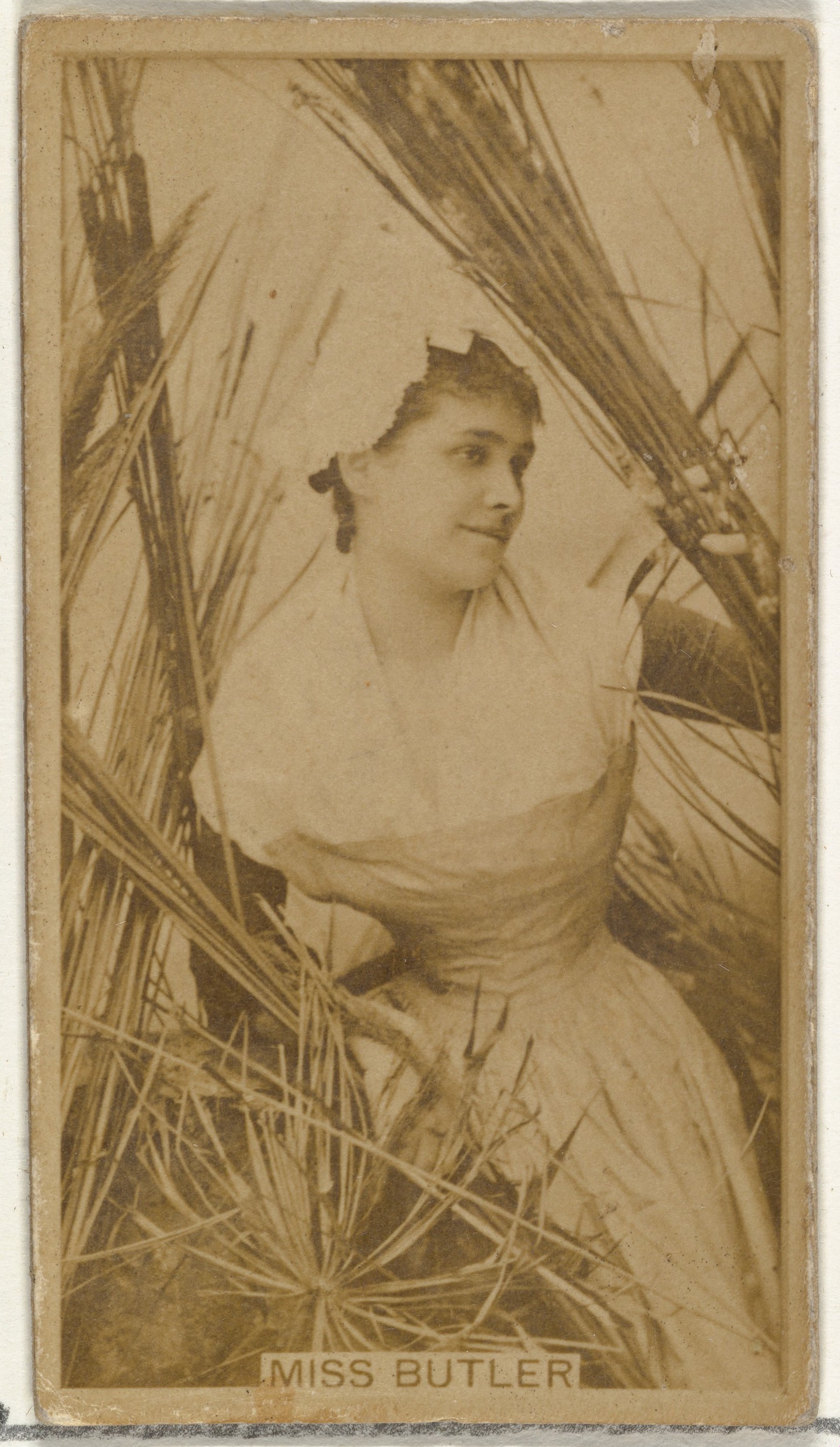 Issued by W. Duke, Sons & Co. | Miss Butler, from the Actors and ...