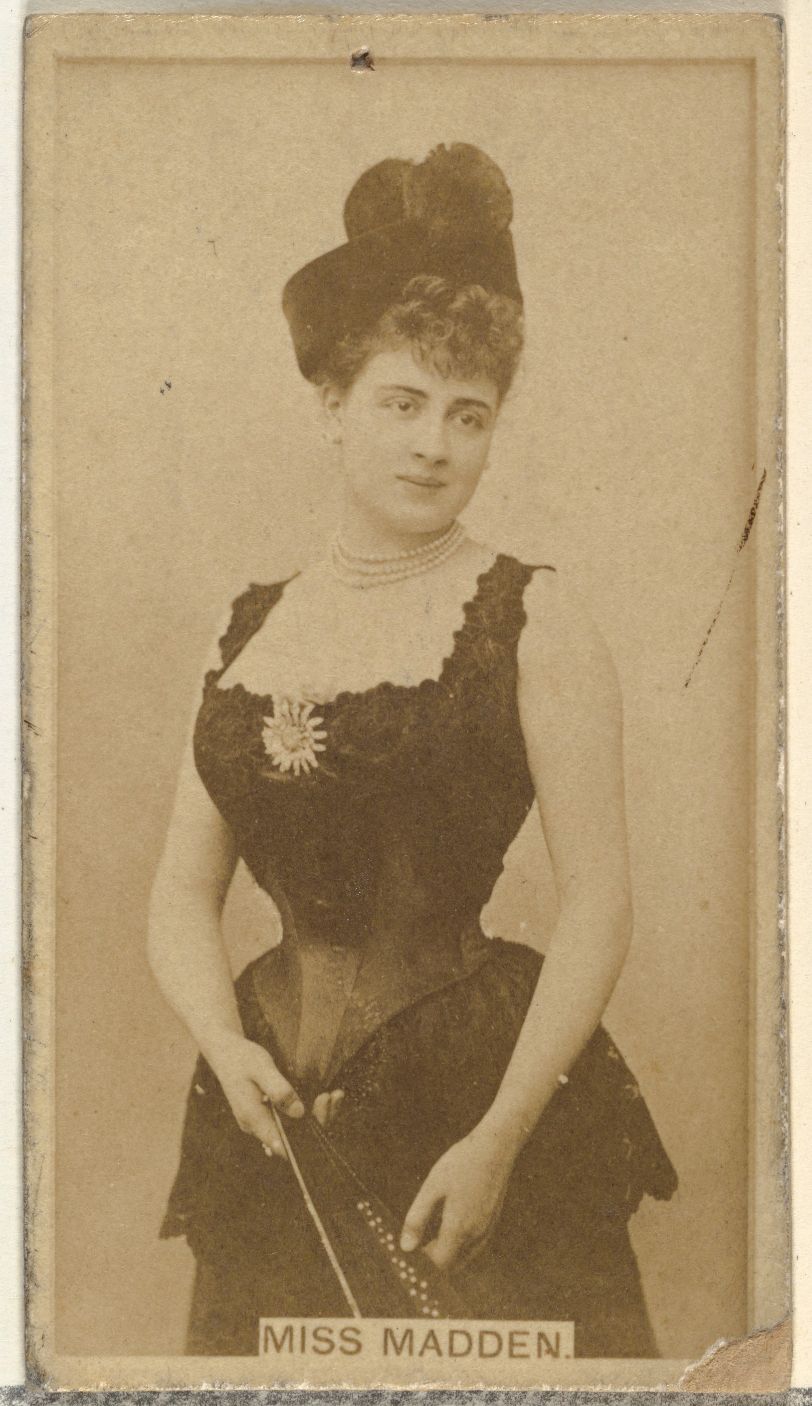 Issued by W. Duke, Sons & Co. - Miss Madden, from the Actors and ...