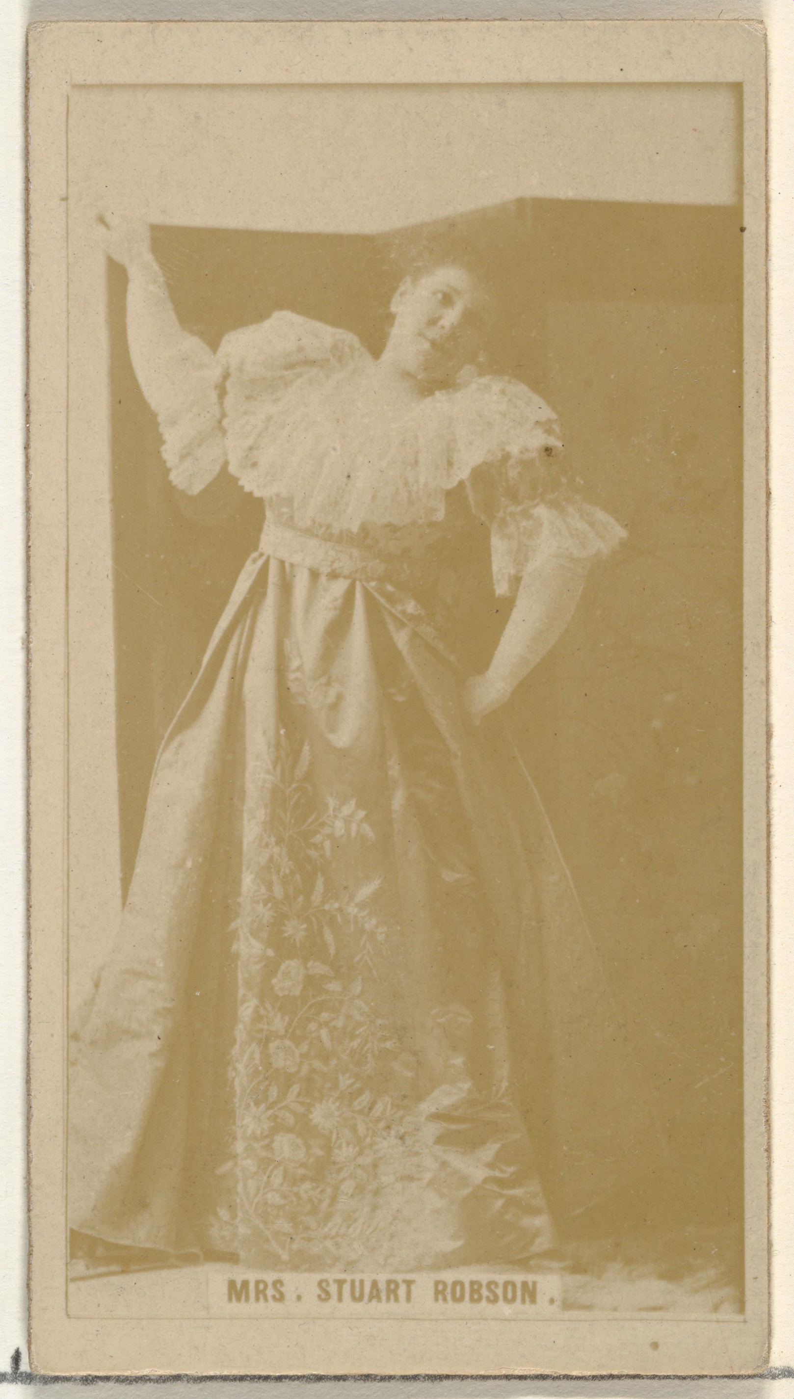 Issued by W. Duke, Sons & Co. | Mrs. Stuart Robson, from the Actors and ...