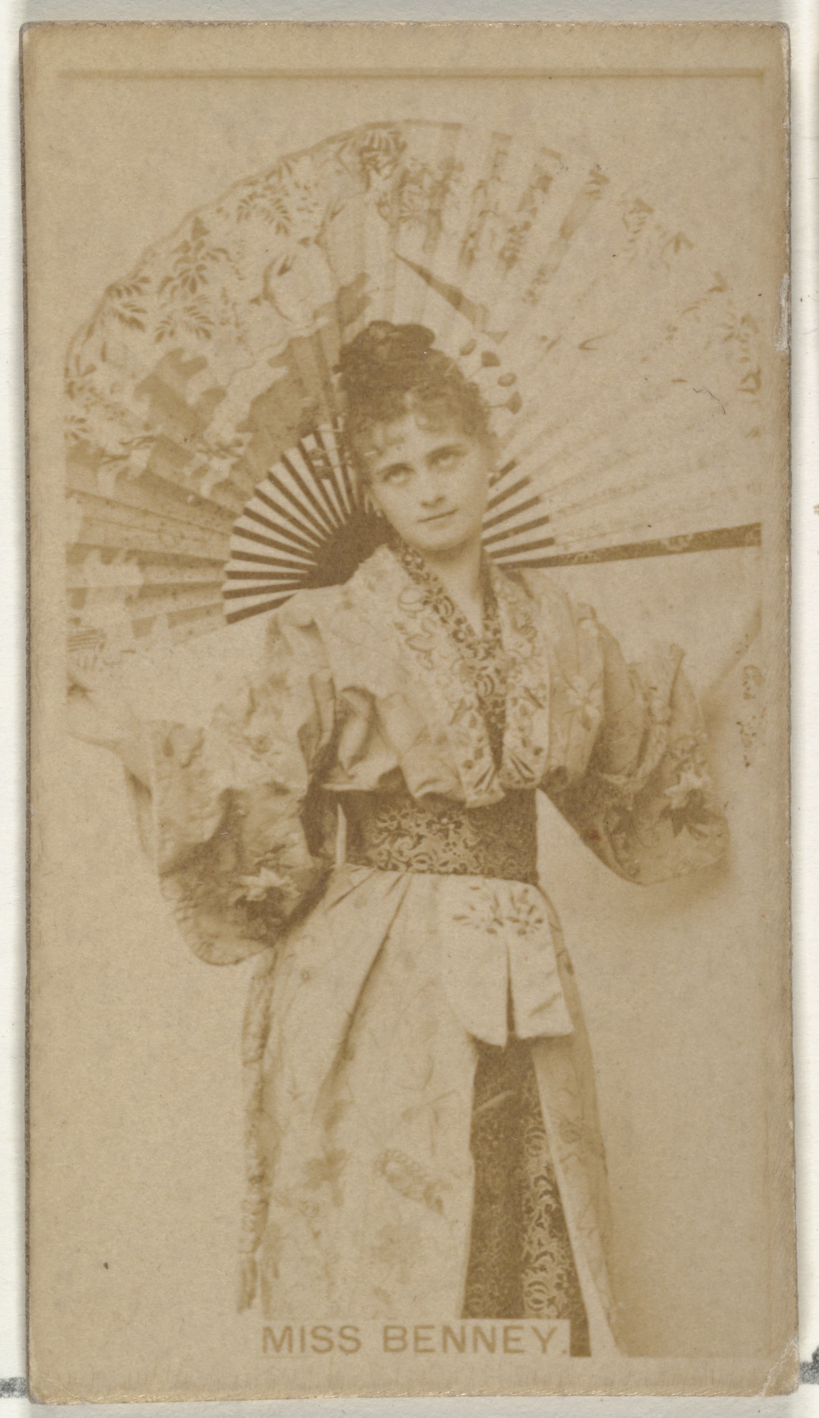 Issued by W. Duke, Sons & Co. | Miss Benney, from the Actors and ...