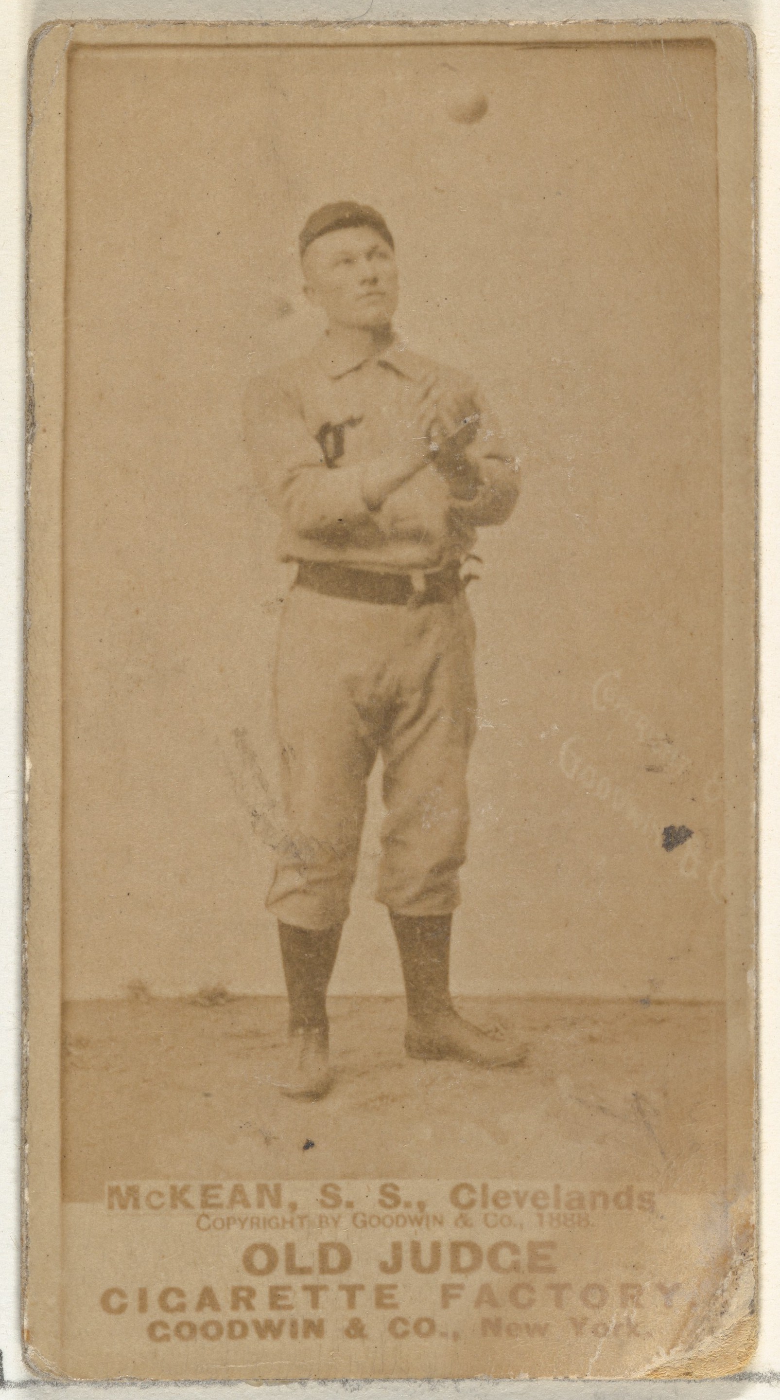 Issued by Goodwin & Company | Edwin John "Ed" McKean, Shortstop ...