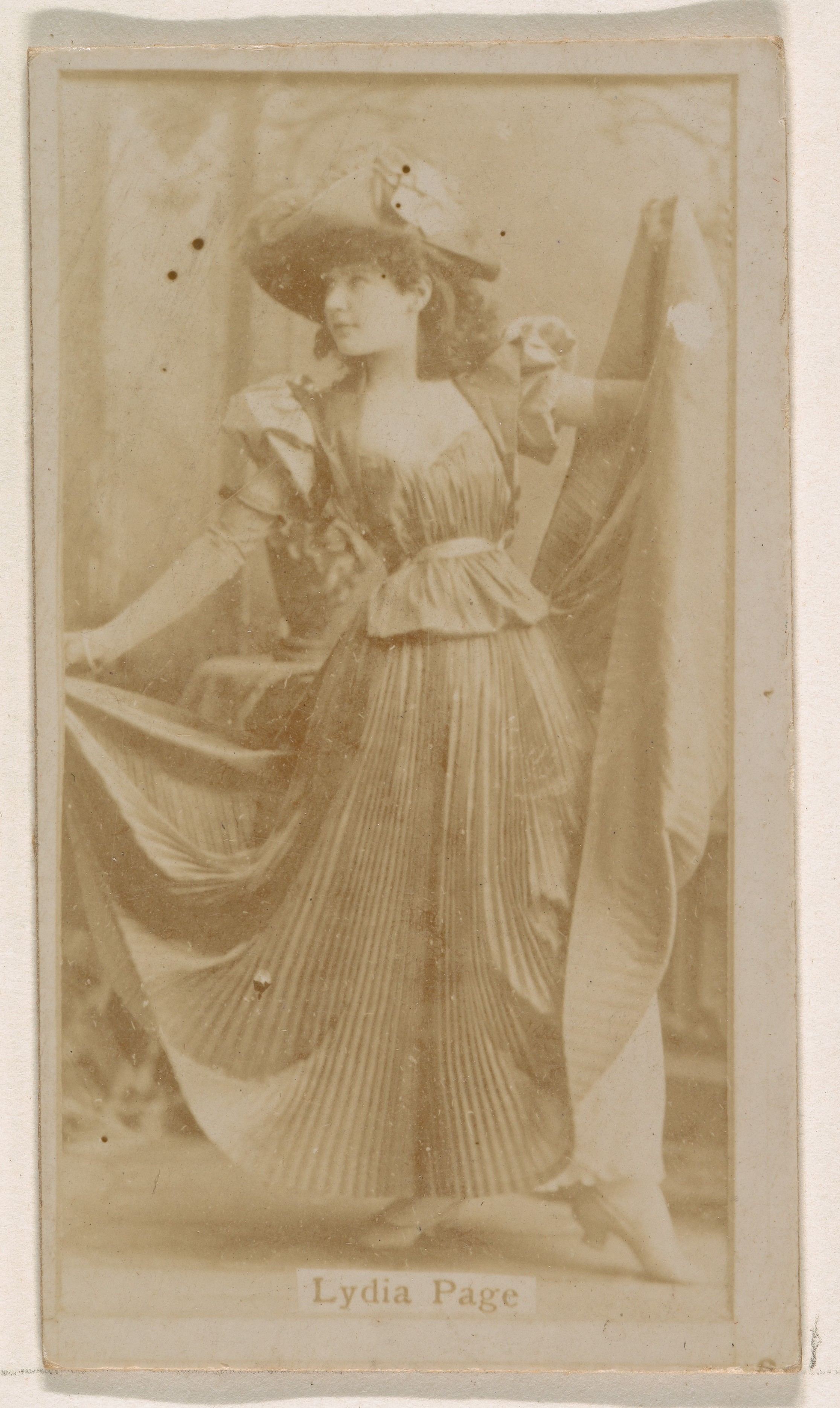 Issued by Kinney Brothers Tobacco Company | Lydia Page, from the ...
