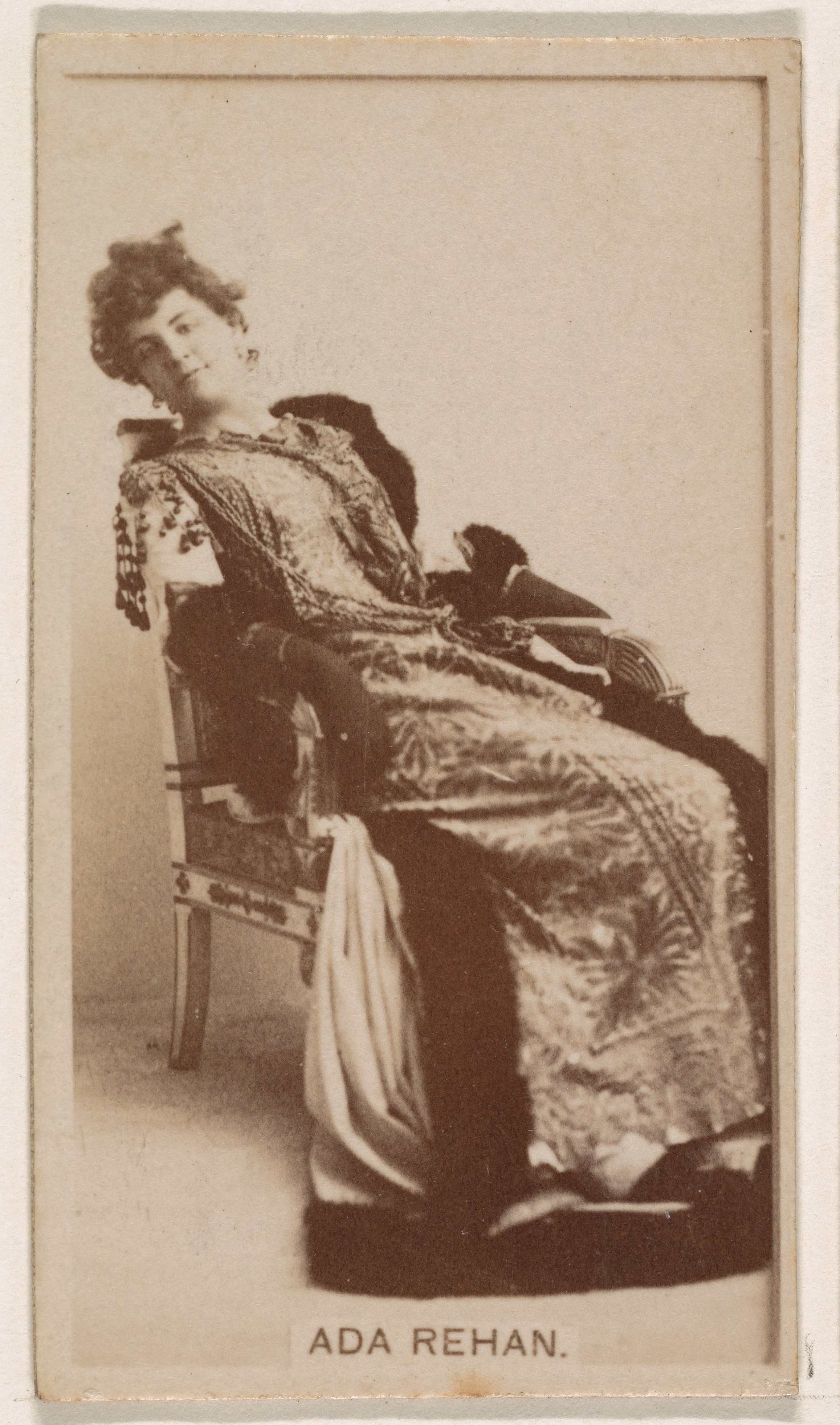 Issued by Kinney Brothers Tobacco Company | Ada Rehan, from the ...