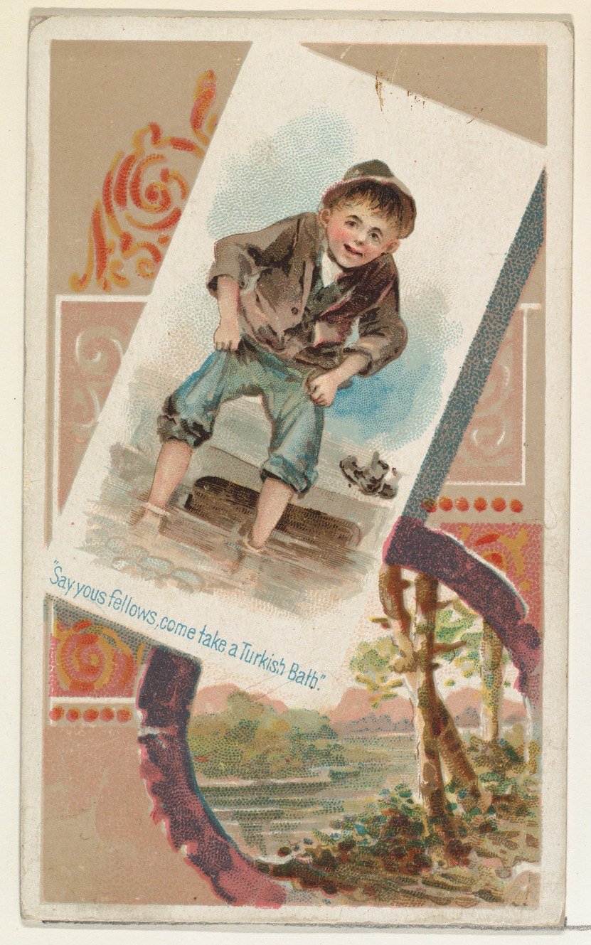 Issued by W. Duke, Sons & Co. | "Say yous fellows, come take a Turkish ...