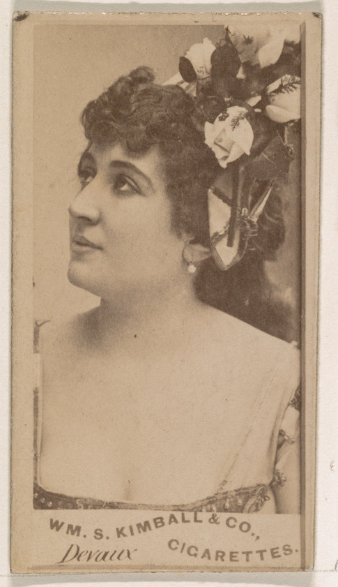 Issued by William S. Kimball & Company | Miss Devaux, from the ...