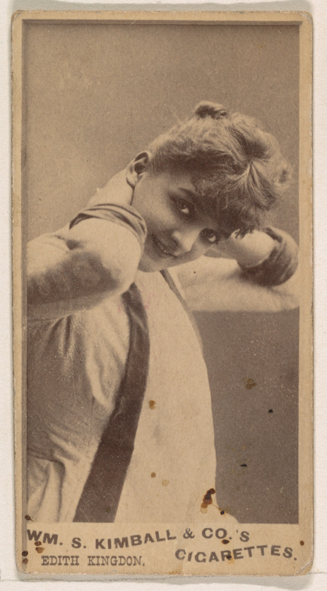 Issued by William S. Kimball & Company | Edith Kingdon, from the ...