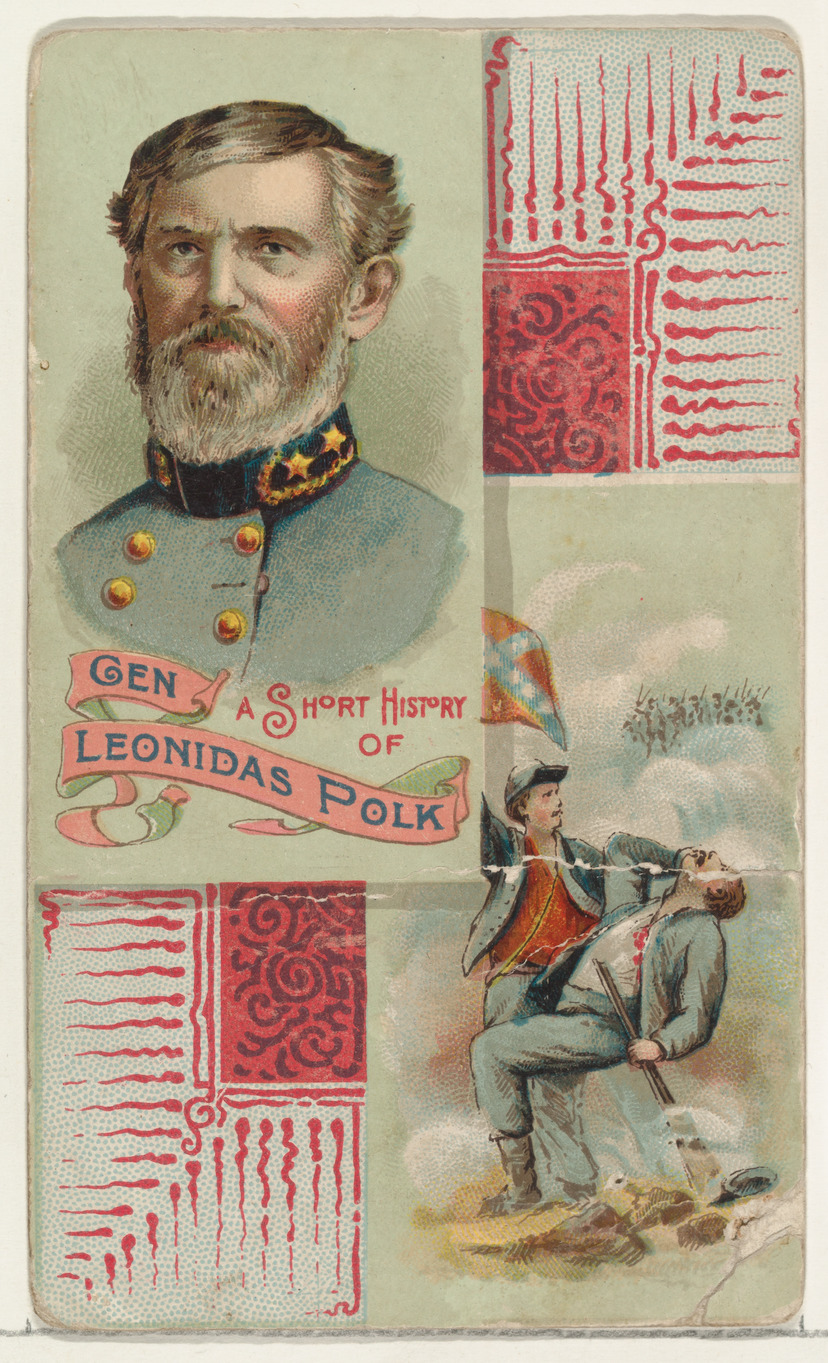 Issued by W. Duke, Sons & Co. | A Short History: General Leonidas Polk ...