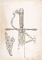 Erasmus Hornick - Design for a Sword - The Metropolitan Museum of Art