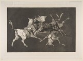 Goya (Francisco de Goya y Lucientes) | 'Little Bulls' Folly' from the ...