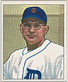 Issued by Bowman Gum Company | Paul "Dizzy" Trout, Pitcher, Detroit ...