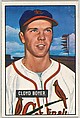 Issued by Bowman Gum Company - Cloyd Boyer, Pitcher, St. Louis ...