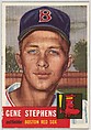 Issued by Topps Chewing Gum Company - Card Number 248, Gene Stephens ...