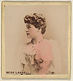 Issued by Kinney Brothers Tobacco Company | Miss Lassell, from the ...