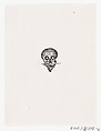 José Guadalupe Posada | A skull with a beard | The Metropolitan Museum ...