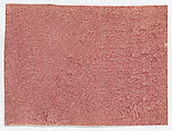 Anonymous | Red paste paper | The Metropolitan Museum of Art