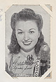 Ginny Sims from TV and Radio Stars Exhibit Cards series (W409) - The ...