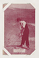 Larry Semon in "Golf " from Scenes from Movies Exhibit Cards series ...
