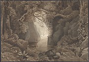 Christoph Nathe | A Waterfall in a Forest at Langhennersdorf | The Met