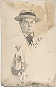 Portrait after Howard van Dusen | Portrait Head of the actor Sir ...