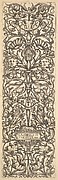 Lambrecht Hopfer | Candelabra Grotesque with Heads of Dolphins and ...