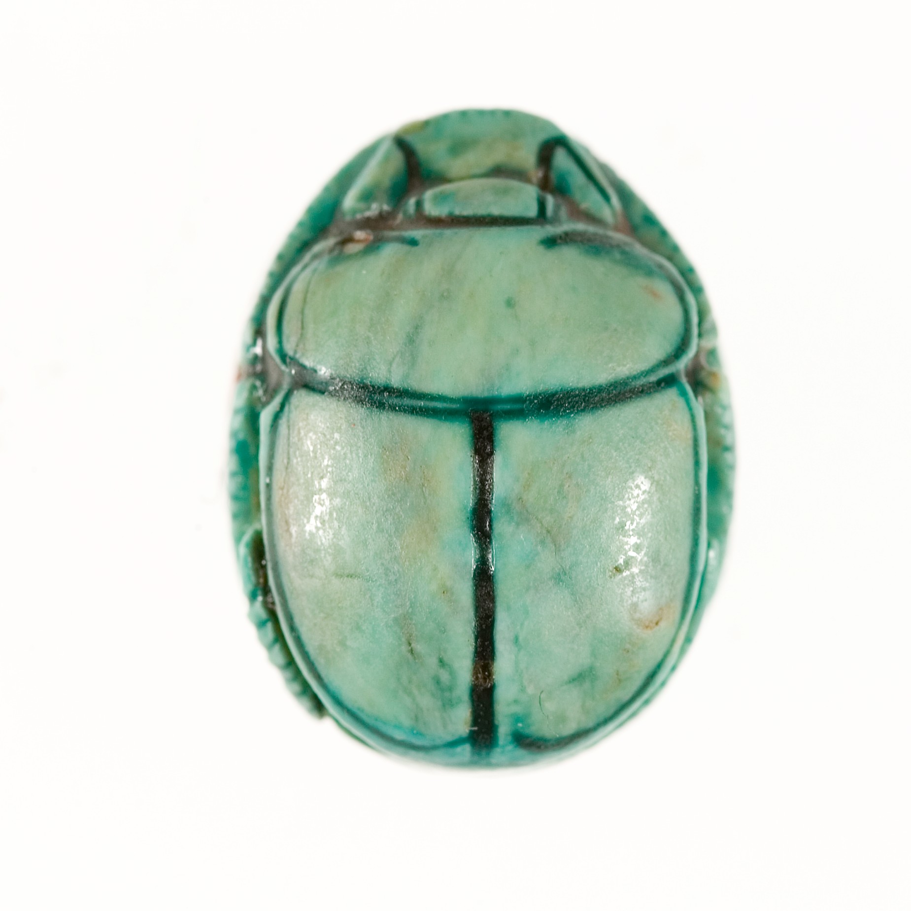 Scarab Inscribed with a Geometric Pattern | New Kingdom | The ...