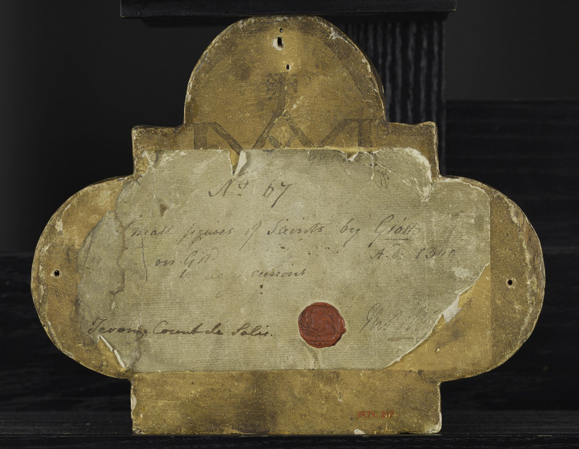 Bernardo Daddi | Christ Enthroned with Saints | The Metropolitan Museum ...