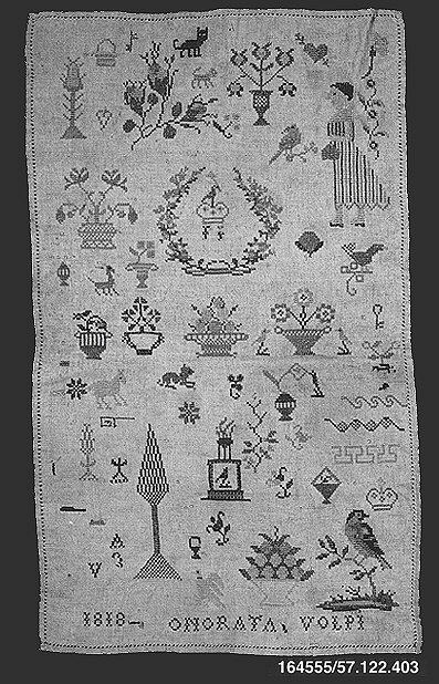 Sampler | Italian | The Metropolitan Museum of Art