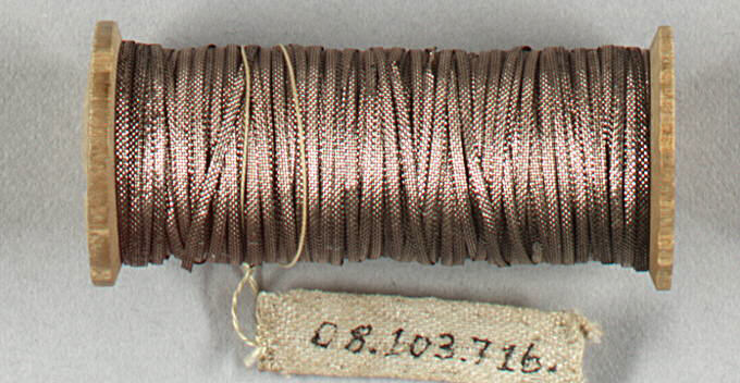 Tinsel and metal thread | French | The Metropolitan Museum of Art