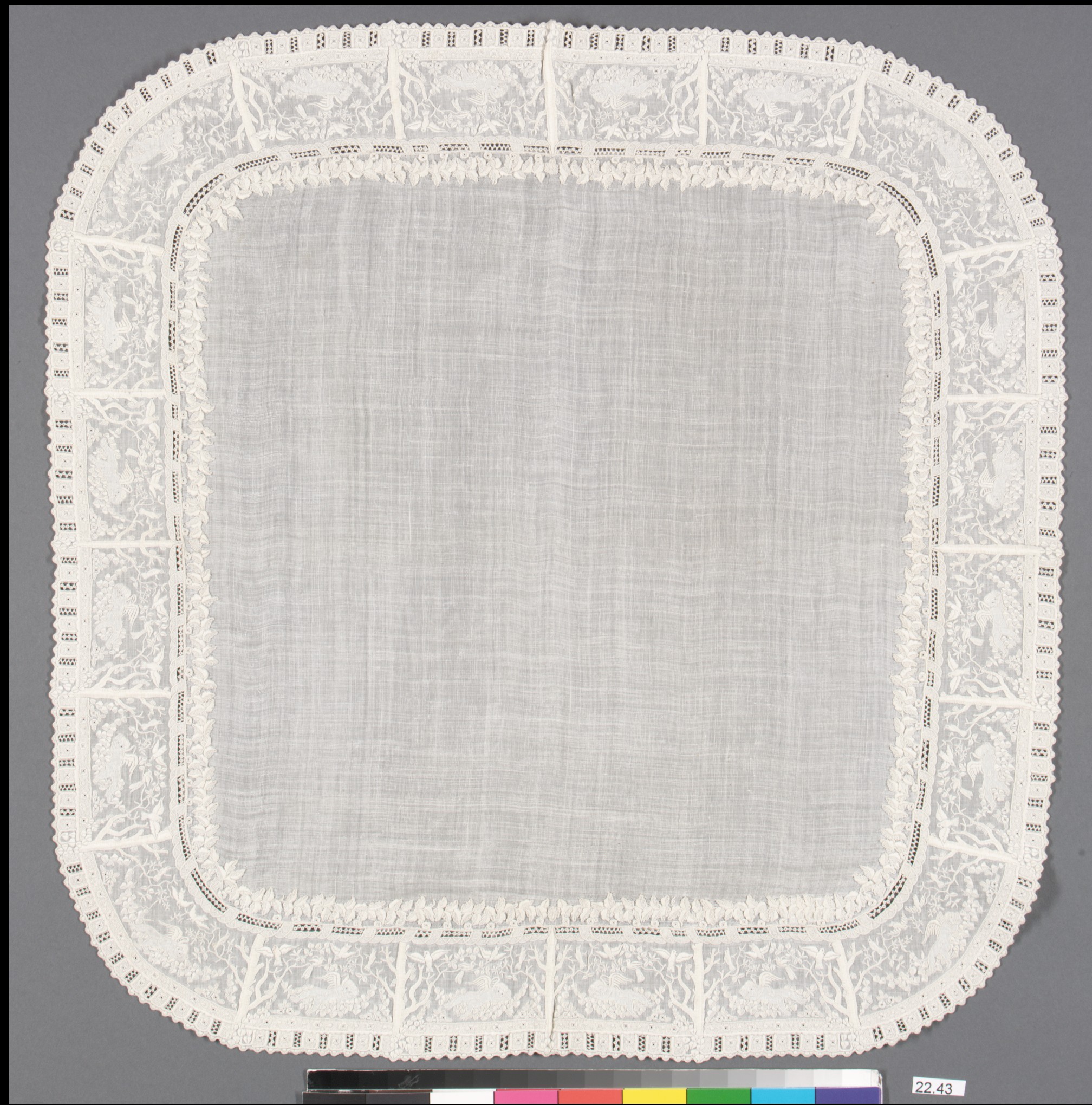 Handkerchief | French or Swiss | The Metropolitan Museum of Art