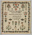 Sampler | British | The Metropolitan Museum of Art