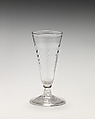 Ale glass | British | The Metropolitan Museum of Art