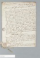 Letter - French - The Metropolitan Museum of Art