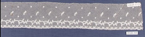 Fragment of lace | French | The Metropolitan Museum of Art