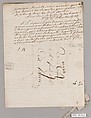 Letter - French - The Metropolitan Museum of Art