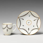 Caughley Factory | Saucer (part of a service) | British, Caughley | The Met