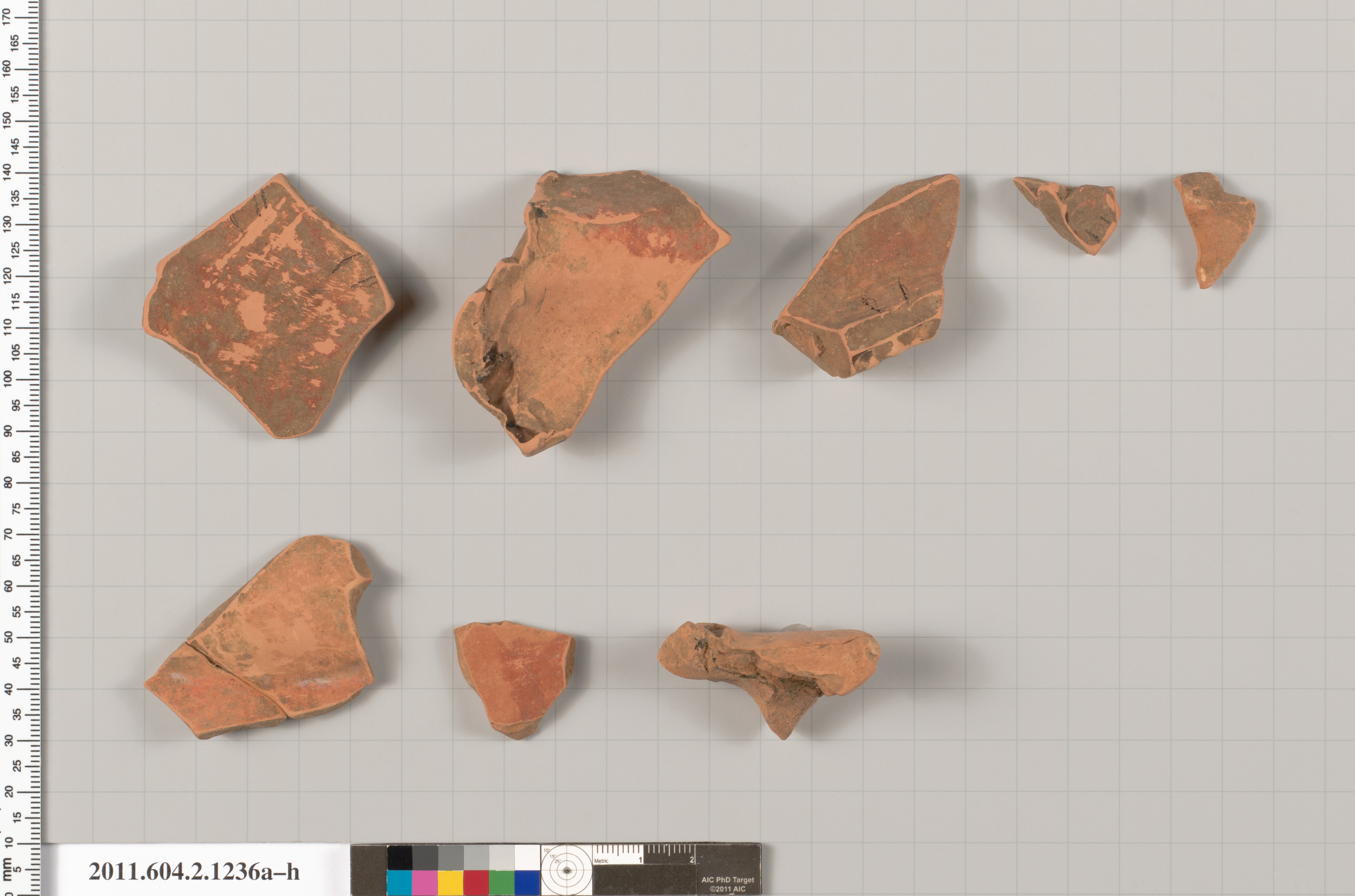 Terracotta fragments from a plastic vase - Greek, Attic - Classical ...